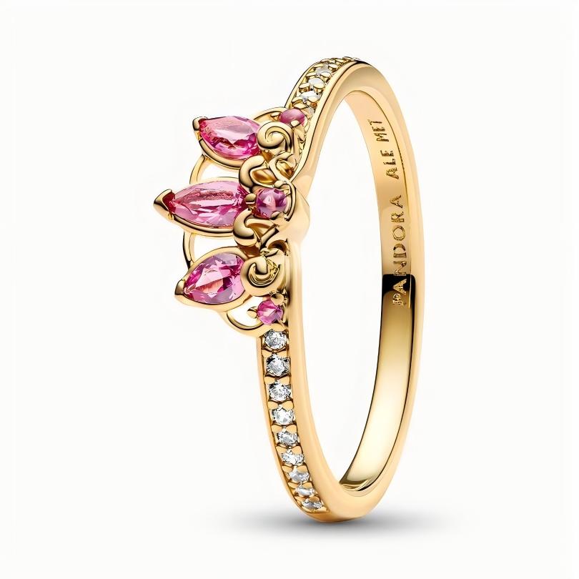 Pandora Disney Princess Rapunzel Tiara Ring – Gather
