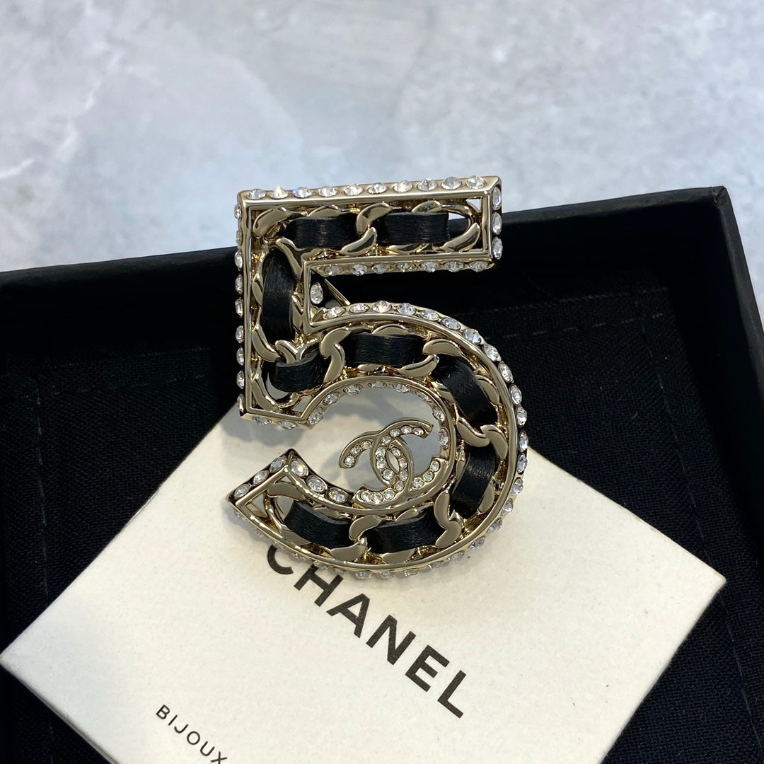 Chanel Number 5 Brooch – Gather